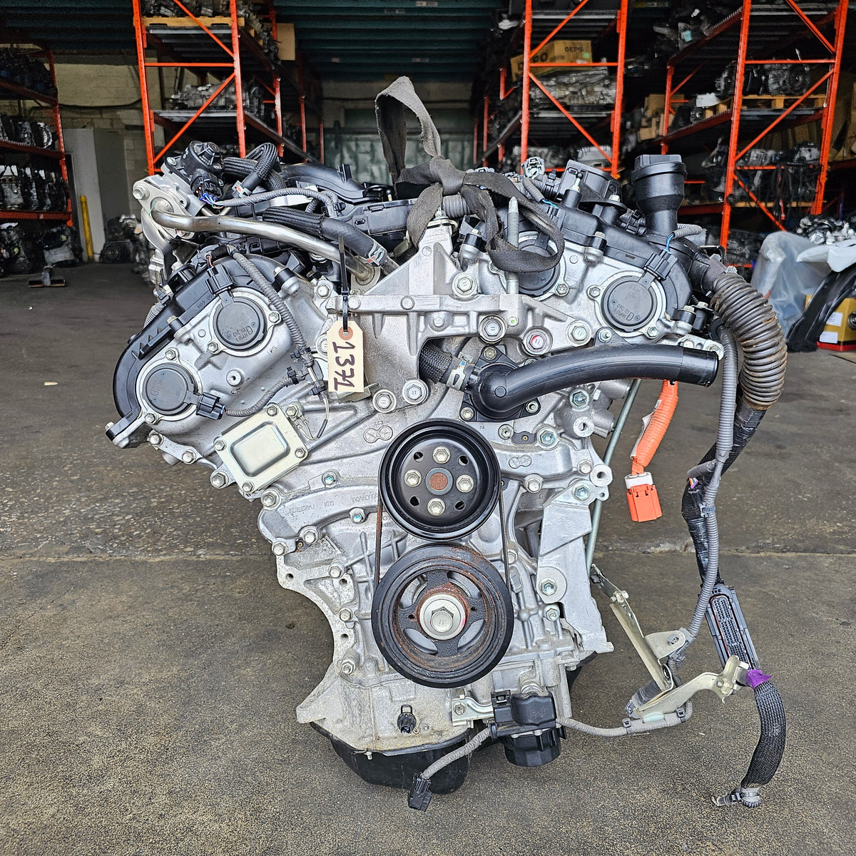 JDM Toyota Highlander 2017-2019 2GR-FXS 3.5L V6 Engine Only / Stock No ...