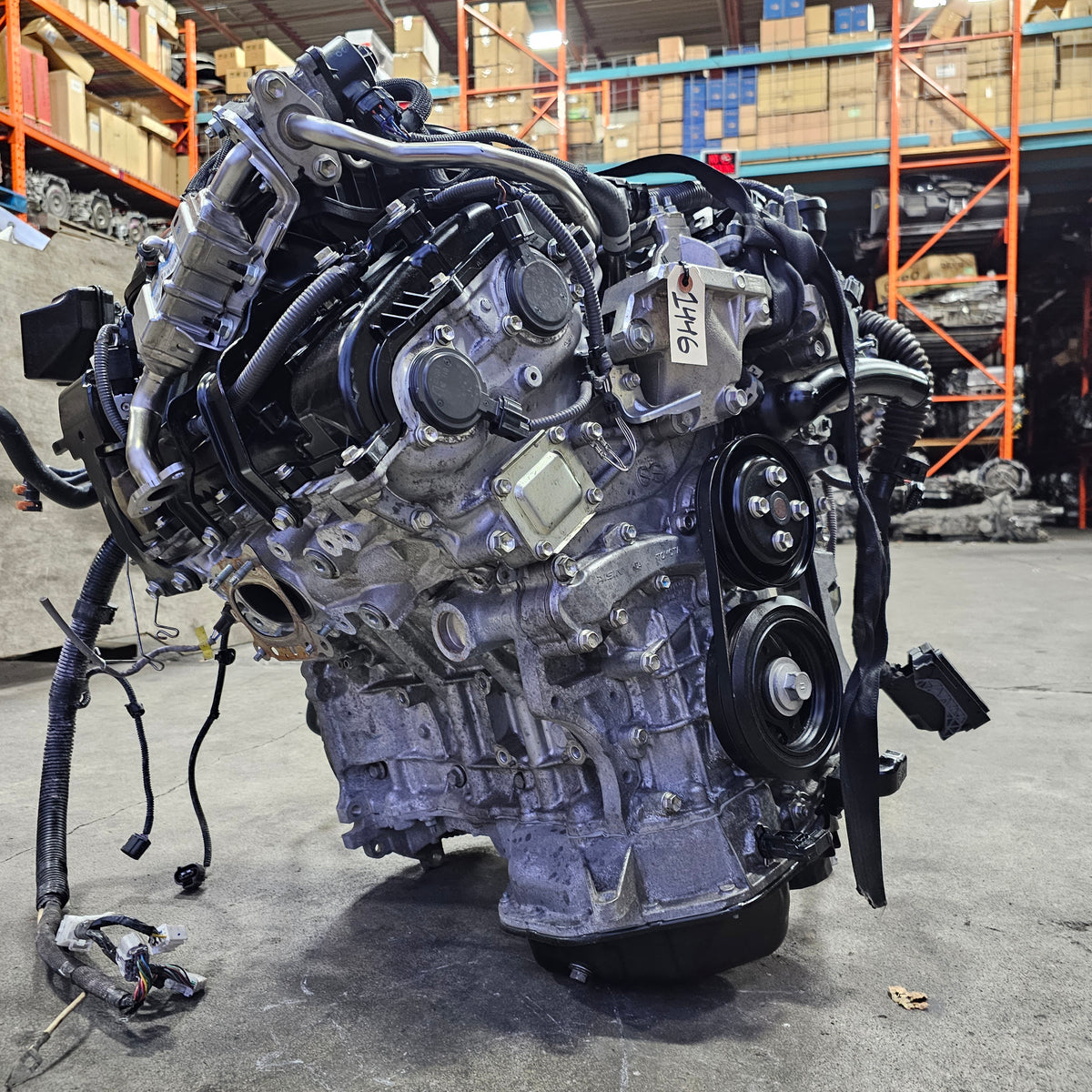 JDM Toyota Highlander 2017-2019 2GR-FXS 3.5L V6 Hybrid Engine Only / S ...