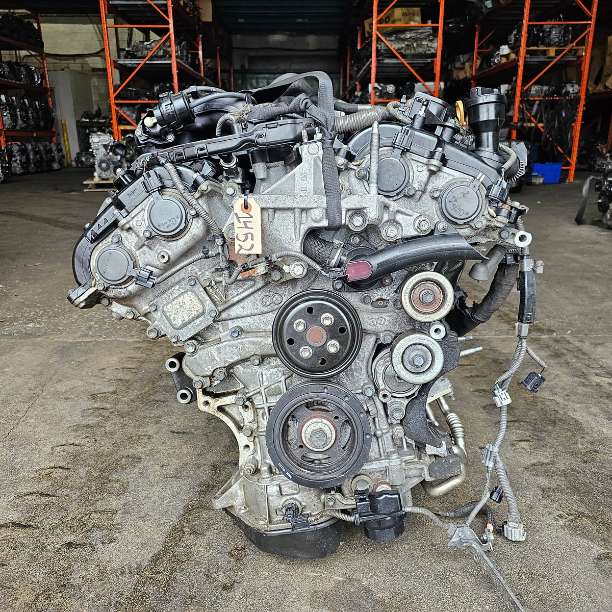 JDM Toyota Highlander 2017-2019 2GR-FKS Non-Hybrid 3.5L V6 Engine Only ...