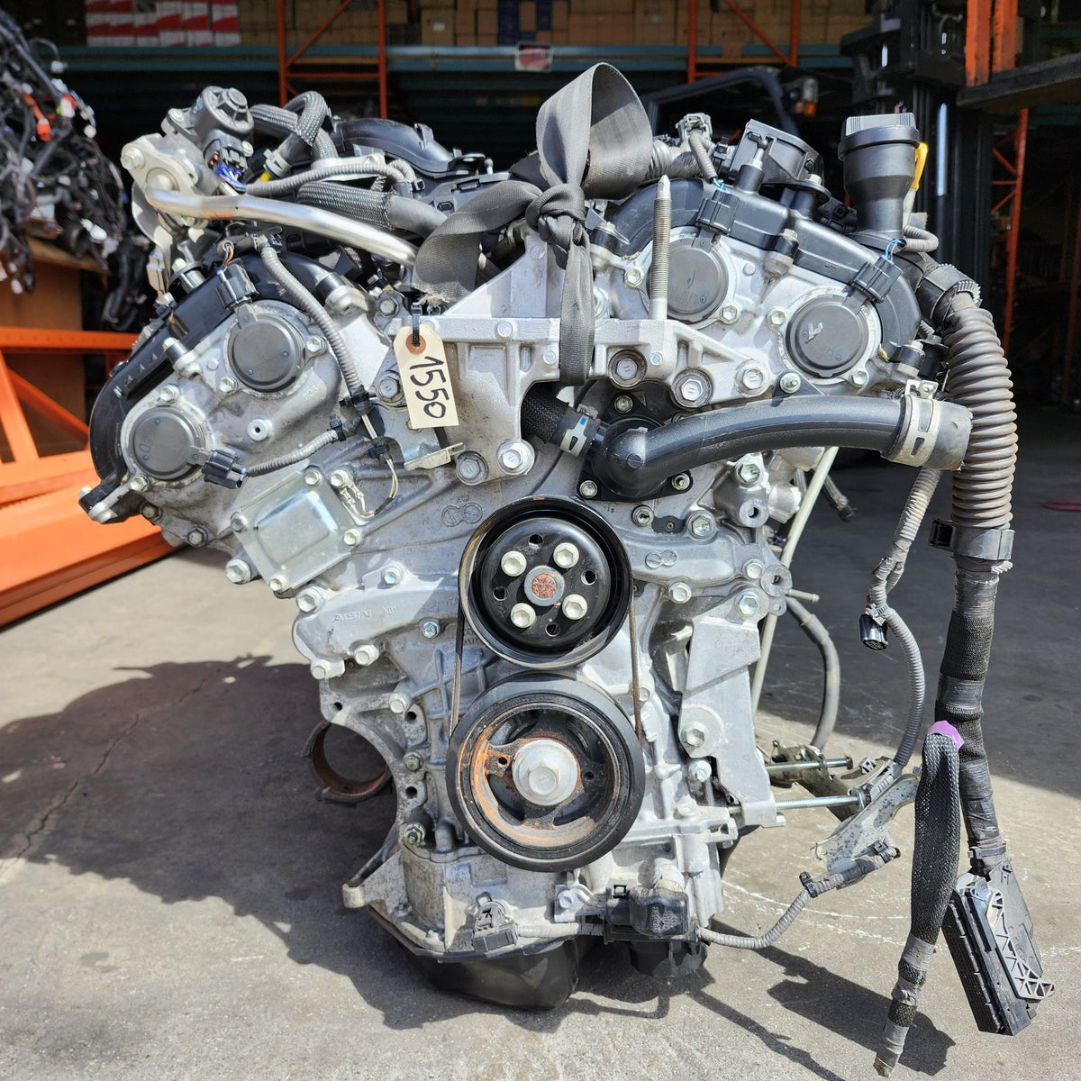 JDM Toyota Highlander 2017-2019 2GR-FKS 3.5L V6 Hybrid Engine and Auto ...